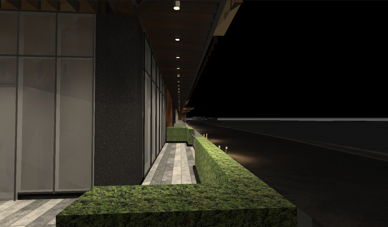 Opus Mall Facade - Anthropology Resources Inc